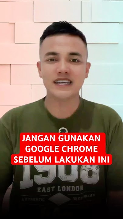 Jangan gunakan google chrome sebelum lakukan 3 settingan ini #GoogleChrome #tipsandtricks # ...