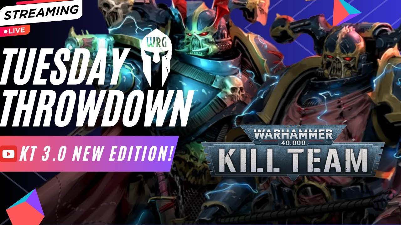NEW EDITION! Kill Team TUESDAY THROWDOWN! War Room Games: Open Play! - YouTube