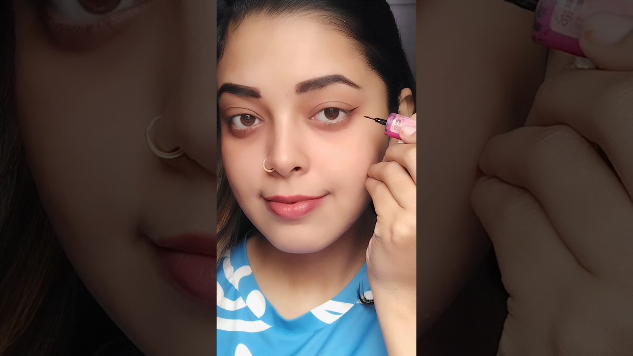 eyeliner hack😱#shorts#viralvideo#youtube#youtubeshorts#trending# ...