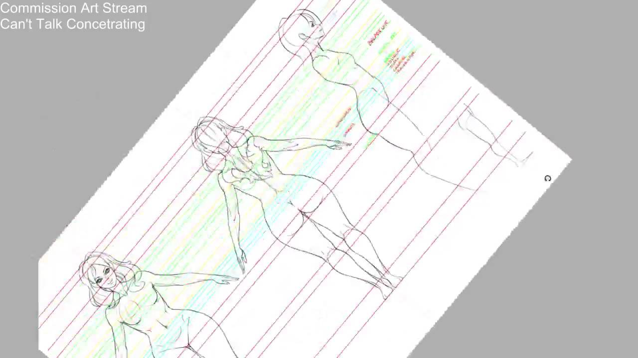 Daily Commission Live Stream - YouTube