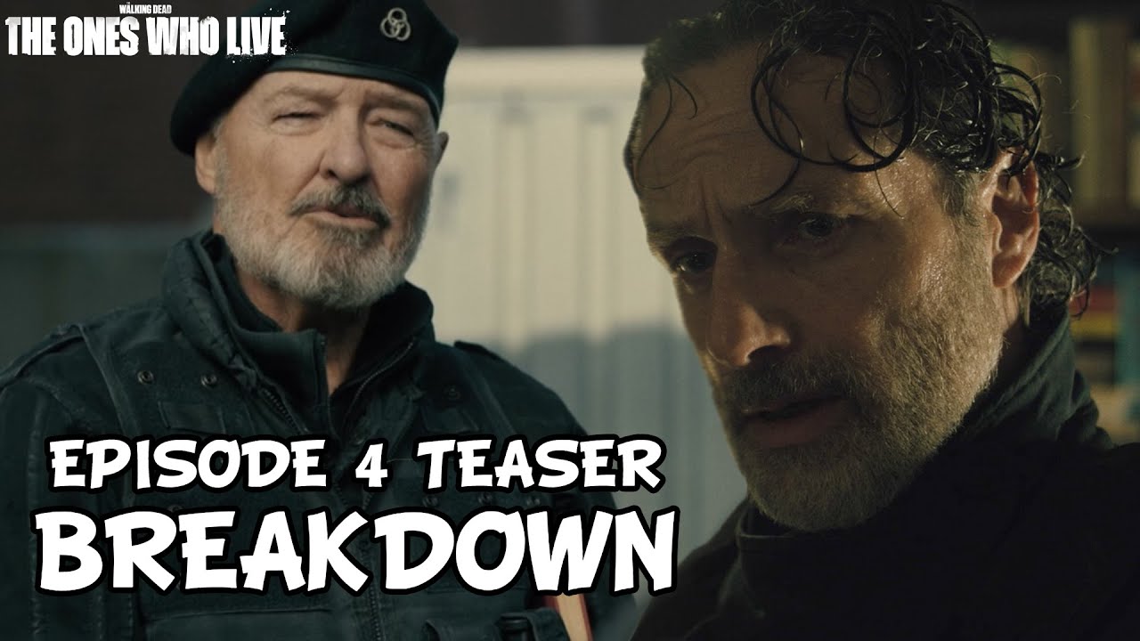 The Walking Dead: The Ones Who Live Episode 4 ‘CRM Looks For Rick ...