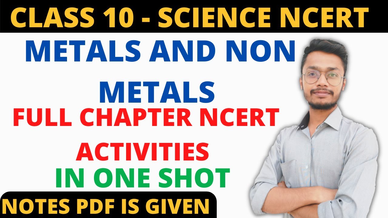 Ch 3 Metals and Non-metals Ncert Activities Solutions Class 10 Science ...