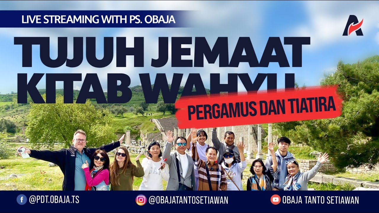 PERGAMUS & TIATIRA | Tujuh Jemaat Kitab Wahyu |Live Streaming With Ps ...