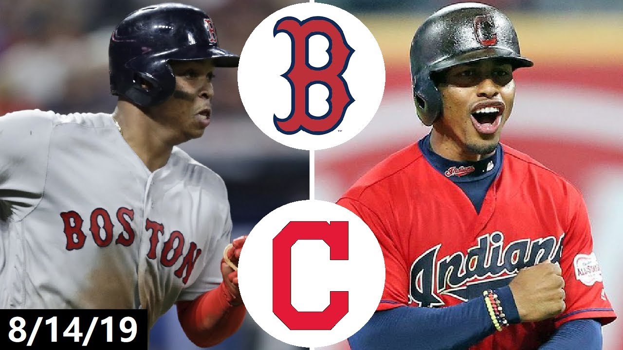 Boston Red Sox vs Cleveland Indians Highlights | August 14, 2019 (2019 ...