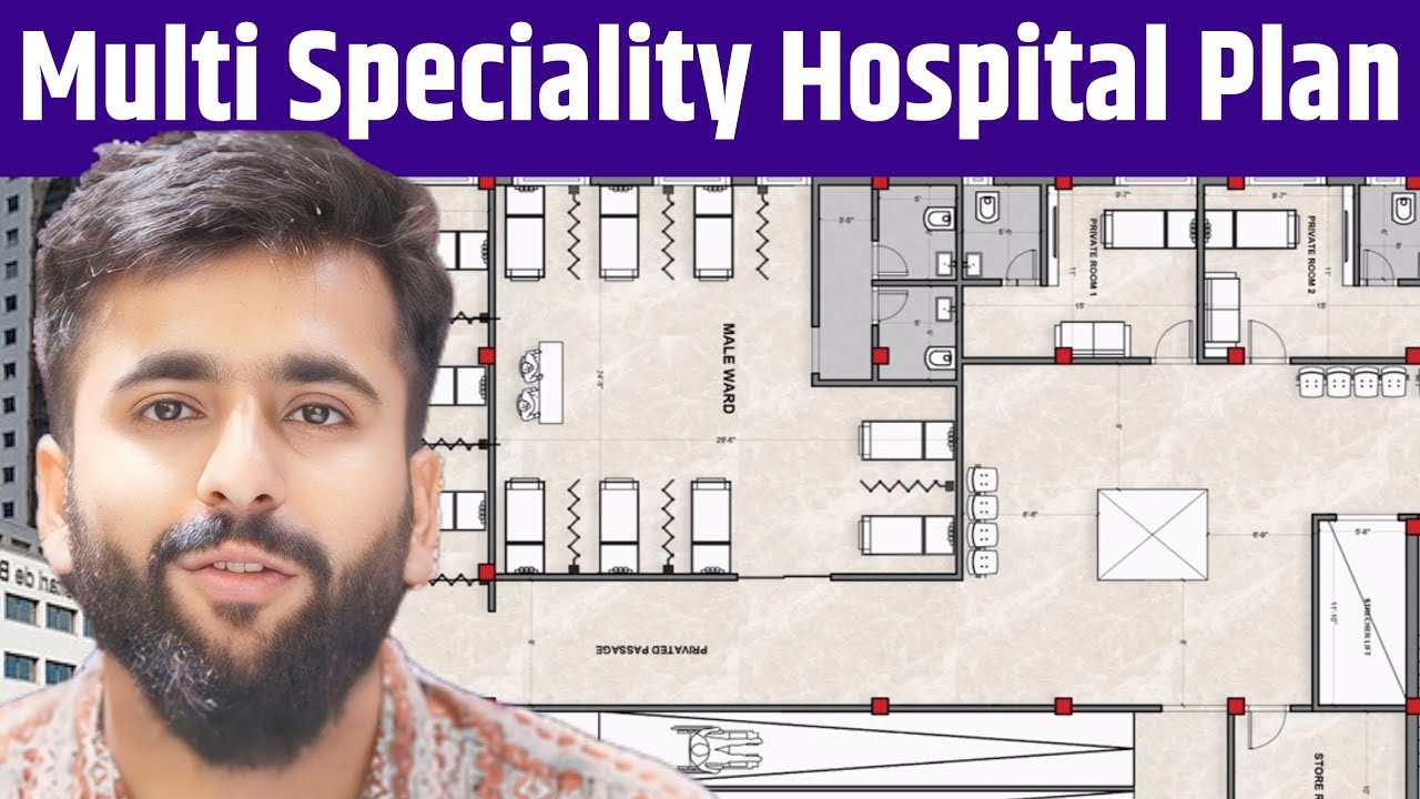 "Multispeciality Hospital Second Floor PLAN🏥IN UP| NABH & NBC Standards ...