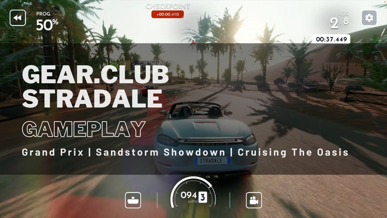Gear Club Stradale Gameplay (Mac) | Grand Prix | Sandstorm Showdown ...