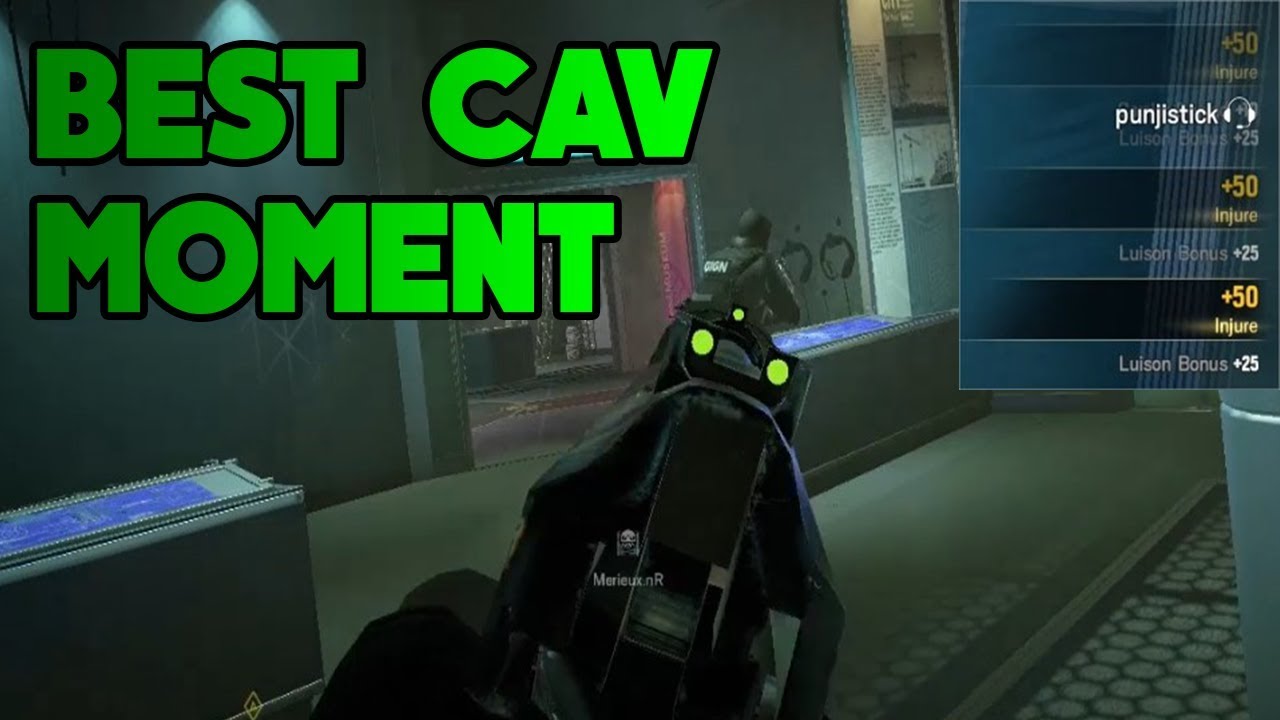 Best Cav Moment Ever - Rainbow Six Siege Gameplay - YouTube