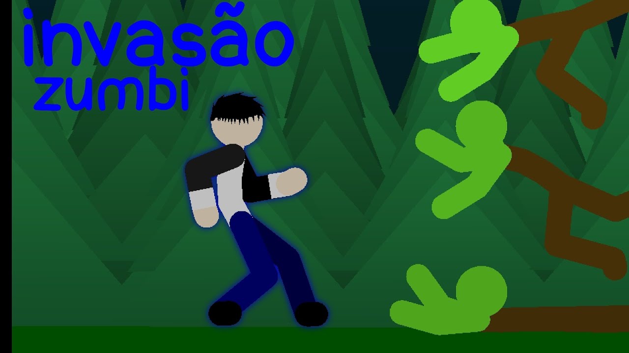 (invasão zumbi no stick nodes :lukasa vs zombies) - YouTube