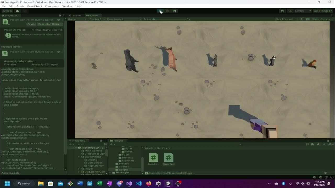 Unity part 2 - YouTube