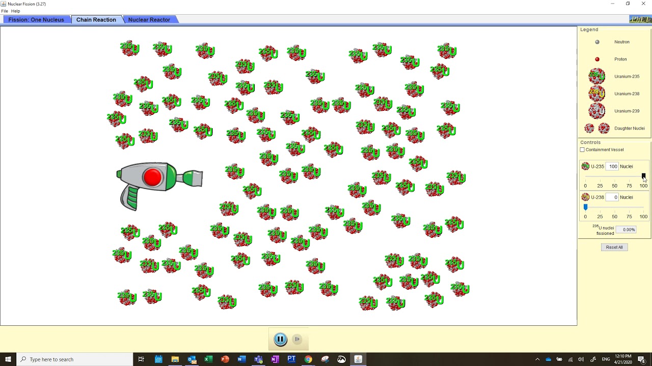 4.4 Fission PhET - YouTube