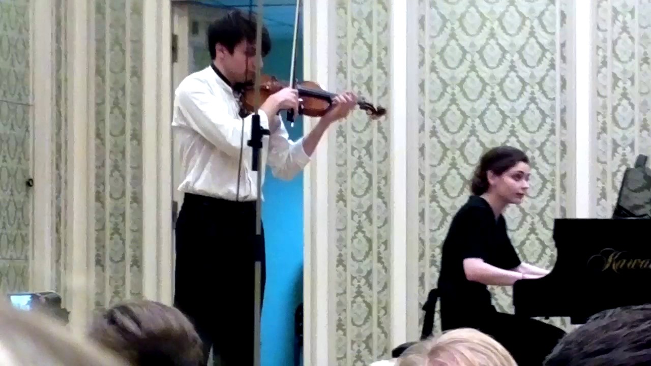 Aron Cavassi plays Scherzo by Johannes Brahms from FAE Sonata - YouTube