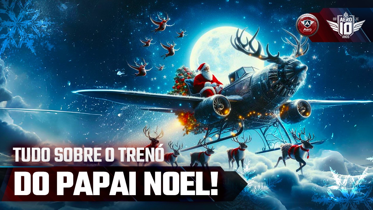 O TRENO DO PAPAI NOEL também é AVIAÇÃO 😅 - YouTube