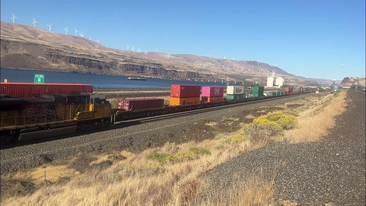 UP 6046 East: MP 103.05, Biggs Jct, OR - YouTube