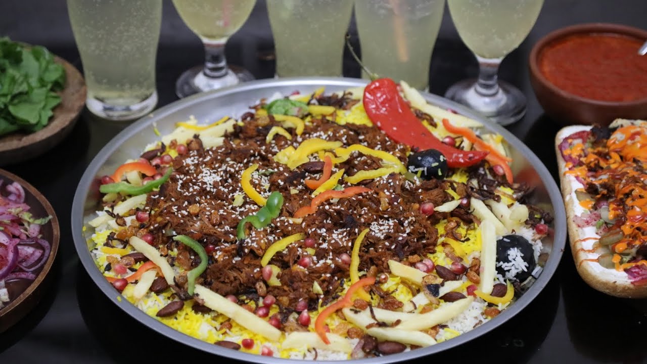 Crushed Beef 🐃 Mandi/مندي لحم بقري مطحون/#meatlovers - YouTube