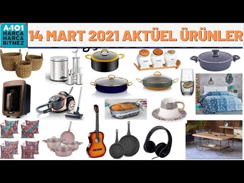 A101 14 MART 2021 Aktüel Ürünleri | Çeyizlik Ev & Dekorasyon | MOBİLYA & MUTFAK Eşyaları | #A101