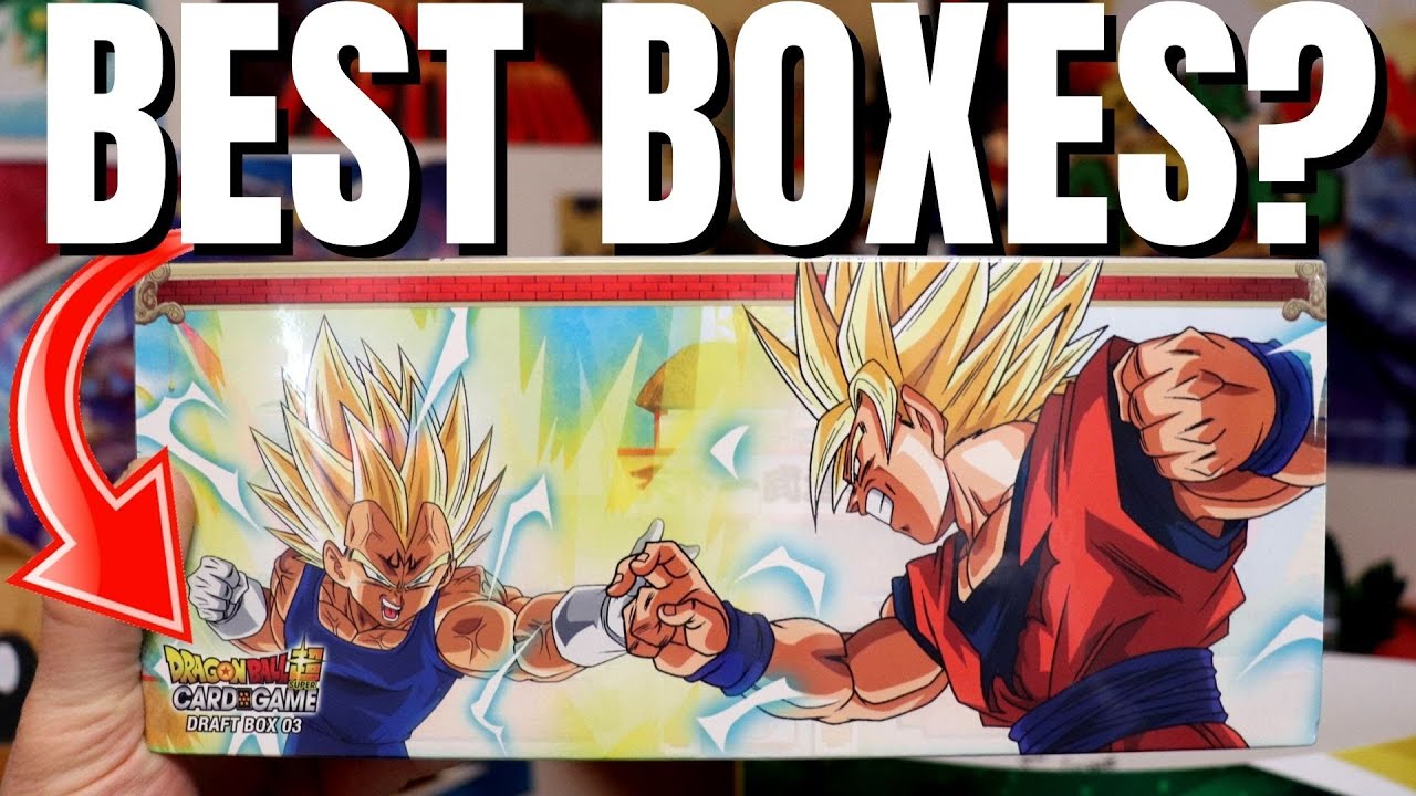 Dragon Ball Super Draft Boxes Are The BEST! - YouTube