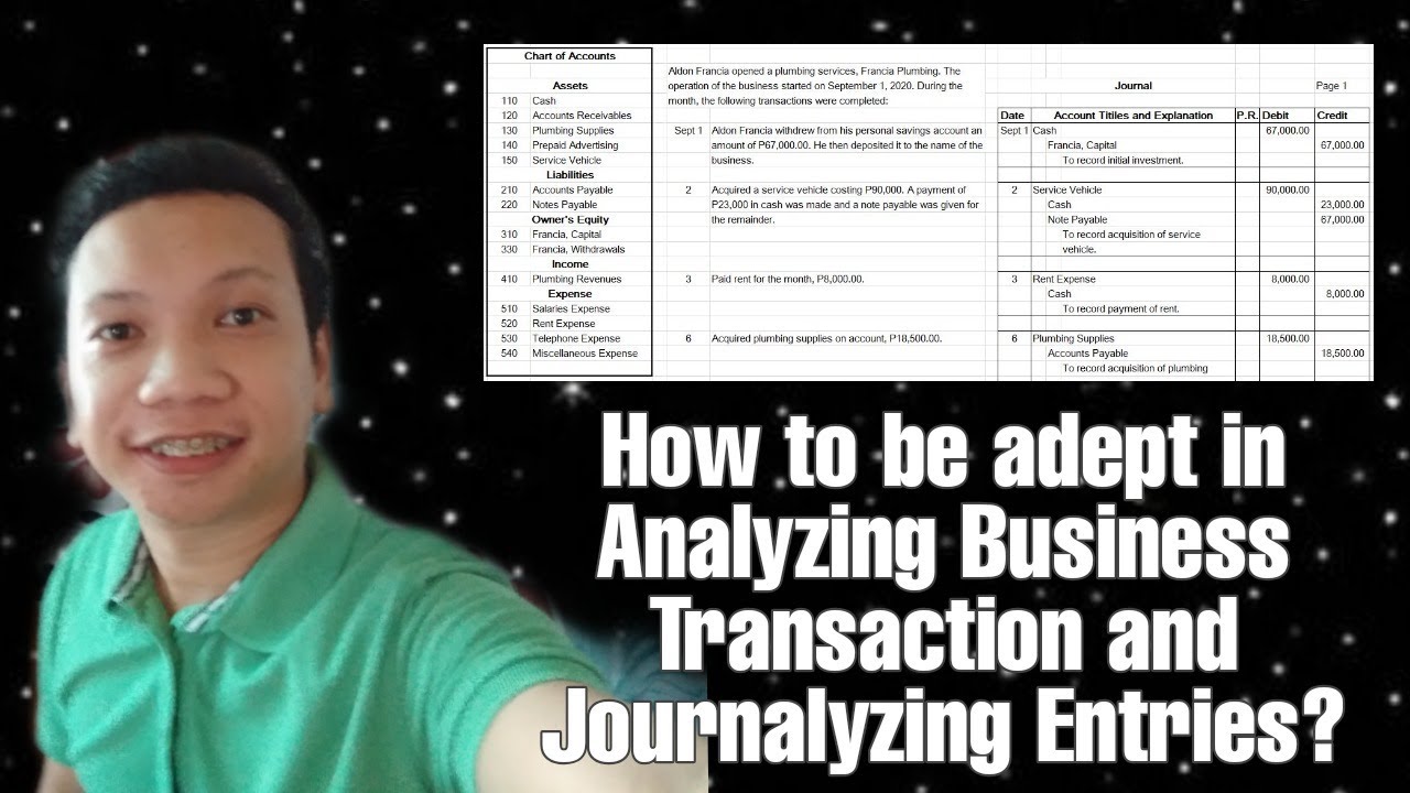 Journalizing Entries | Tagalog | - YouTube