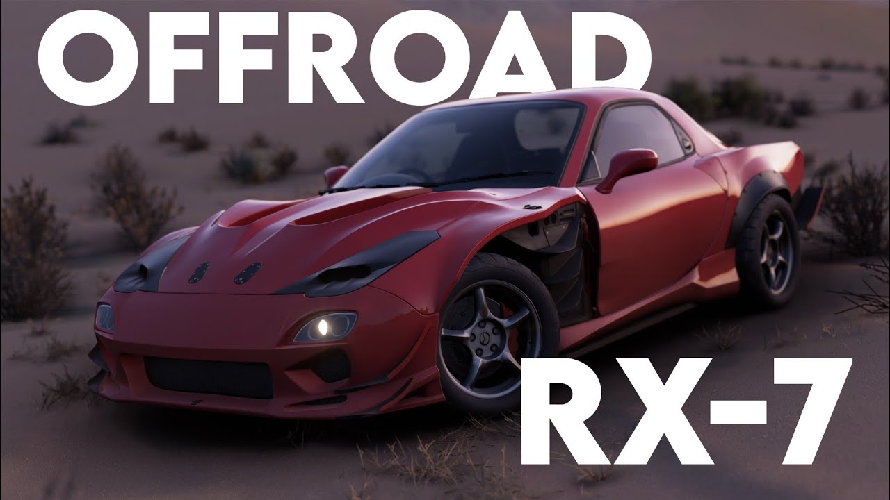 Mazda RX7 Offroad Build in Forza Horizon 5 Longest cross country race ...
