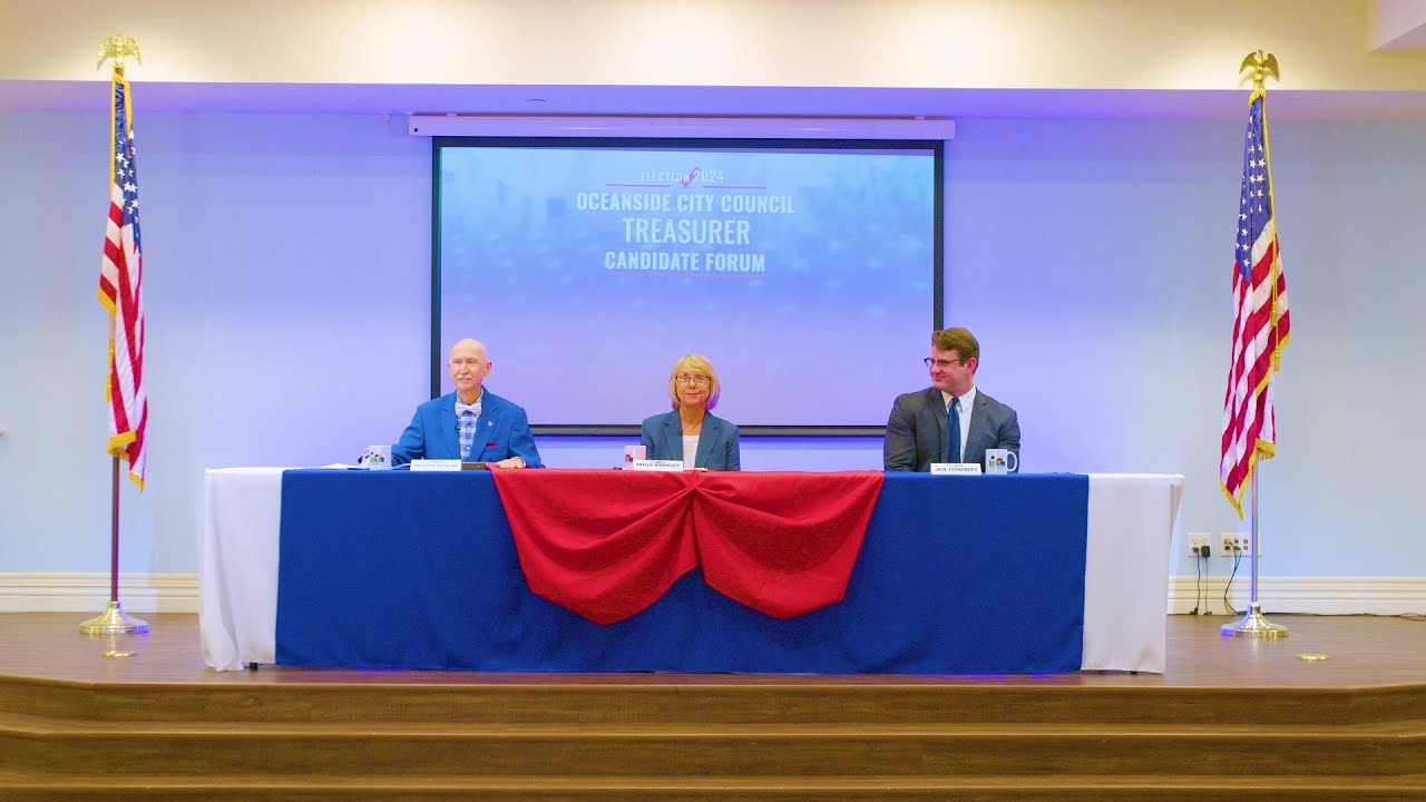 Oceanside Treasurer Election 2024 Forum - YouTube