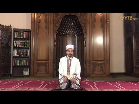 Bir Ayet, Bir Hadis, Bir Dua | Ahmet Babur - Diyanet Bergen Camii Din Görevlisi