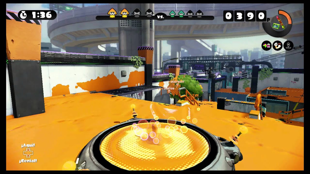 Splatoon - Parque Viaducto 7 - YouTube