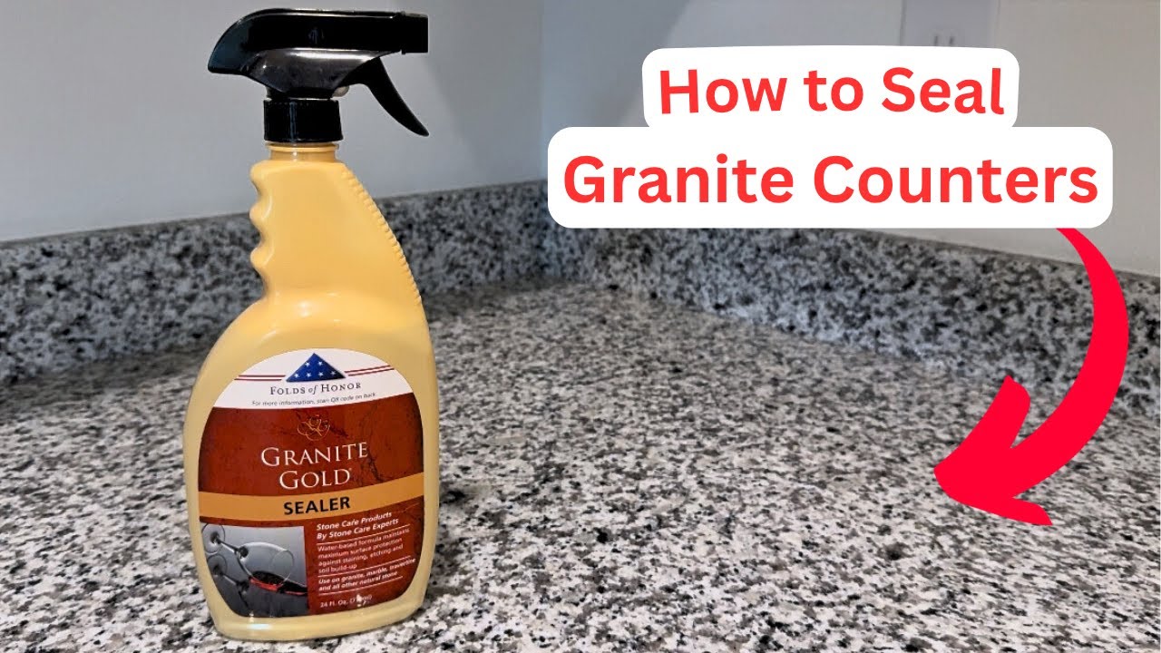 Your Granite is Porous, Seal it! | How to Seal Granite Countertops ...