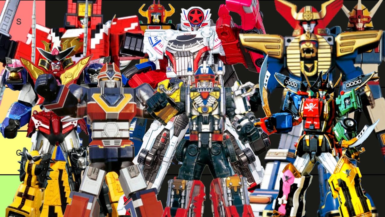 Tier Ranking the Sentai Main Mecha - YouTube
