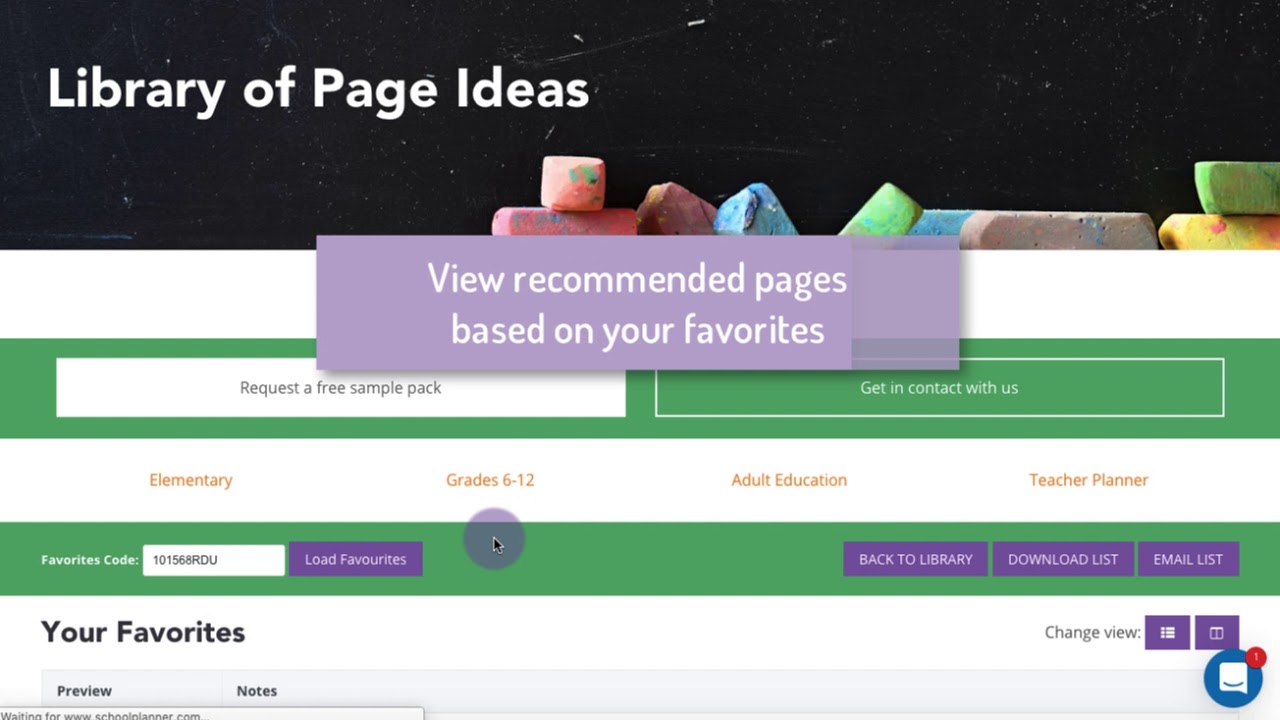 Library of Page Ideas - YouTube