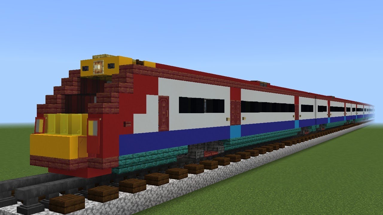 Minecrafting Tutorial British Rail Class 460 How to Build. - YouTube