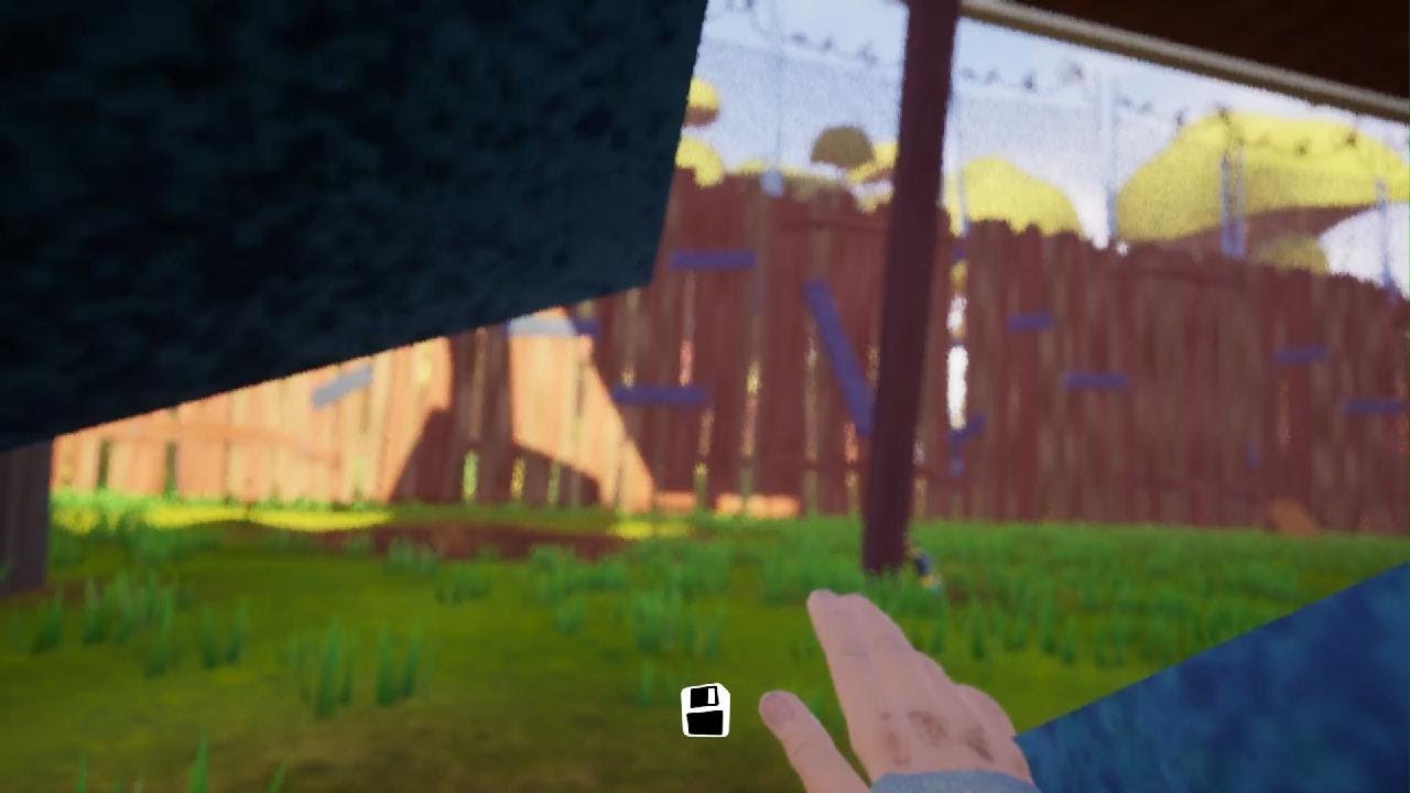 Hello Neighbor p2 hes blind! - YouTube