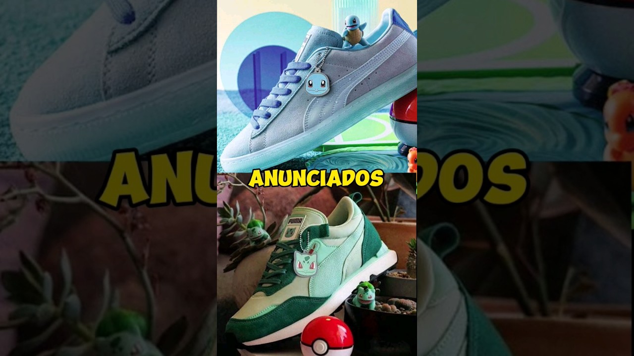 Los mejores Sneakers de Pokémon x Puma 🤯 Puma en colaboración con ...