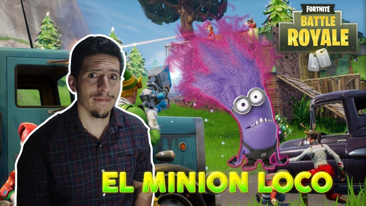EL MINION LOCO Y LA MANSION VIRAL | FORTNITE: Battle Royale - YouTube