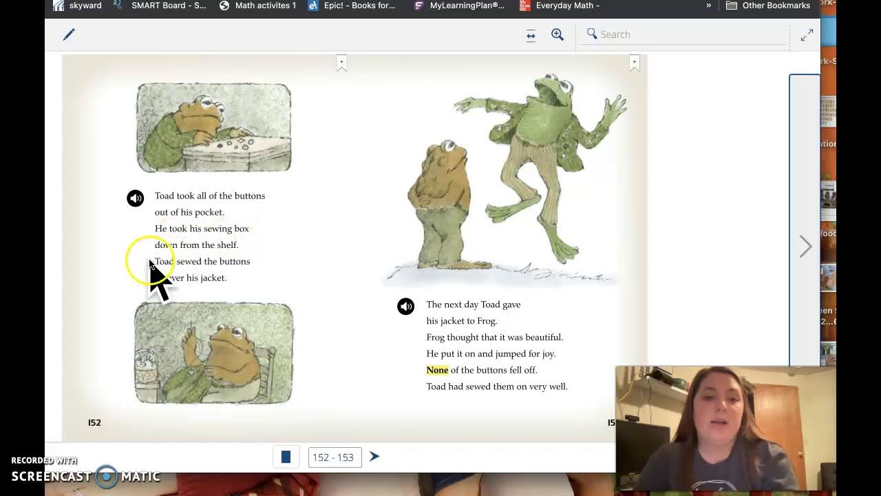 Wonders Unit 5 Week 1 A lost Button - YouTube