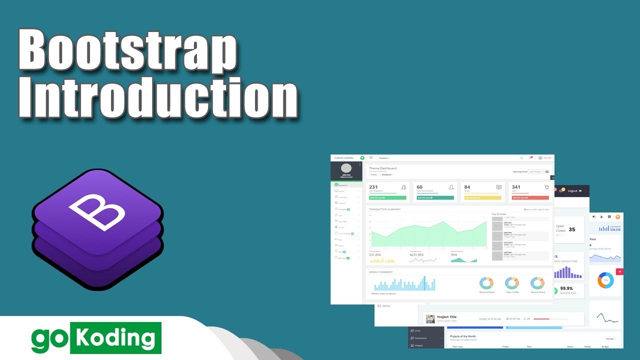 Belajar Bootstrap - Part 1- Perkenalan dan Cara Menggunakan - YouTube