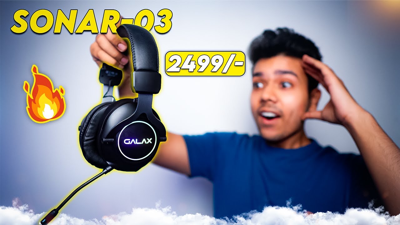 Amazing Gaming Headset Under 2500 Rupees 🔥 GALAX Sonar 03 - YouTube