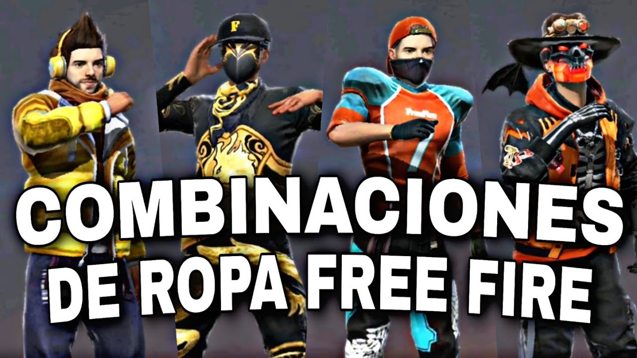 30 *MEJORES* COMBINACIONES de ROPA para *FREE FIRE* - YouTube