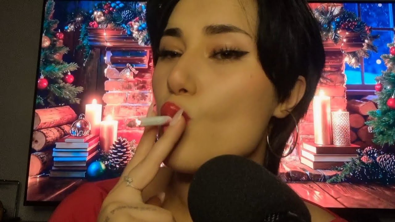 Happy new year 🎉 ️🥰 i made you a relaxing asmr smoking video with a ...