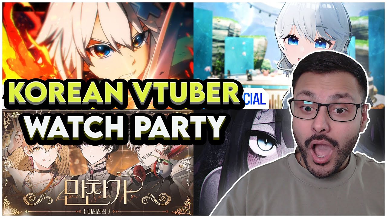 Korean VTuber Watch Party #2 ( ISEGYE IDOL 이세계 아이돌 , STELLIVE 스텔라이브 , etc! ) - YouTube