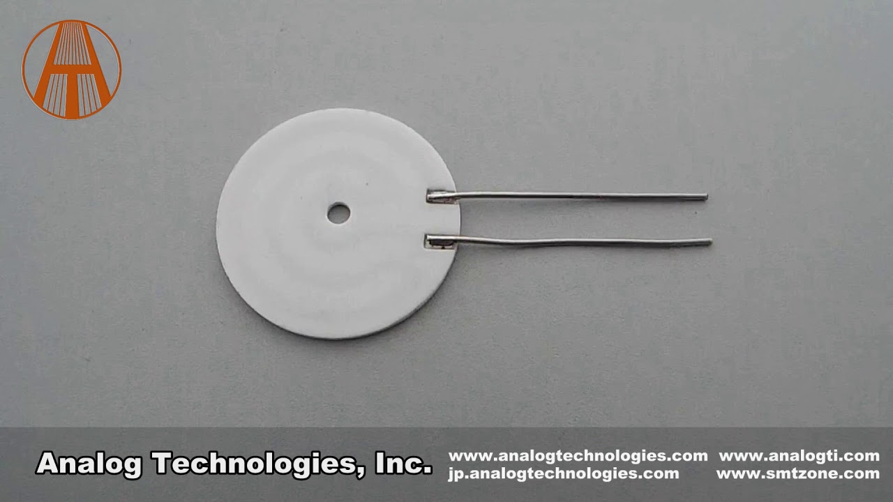 Metal Ceramic Heater (MCH) AMCHC5R03W - YouTube