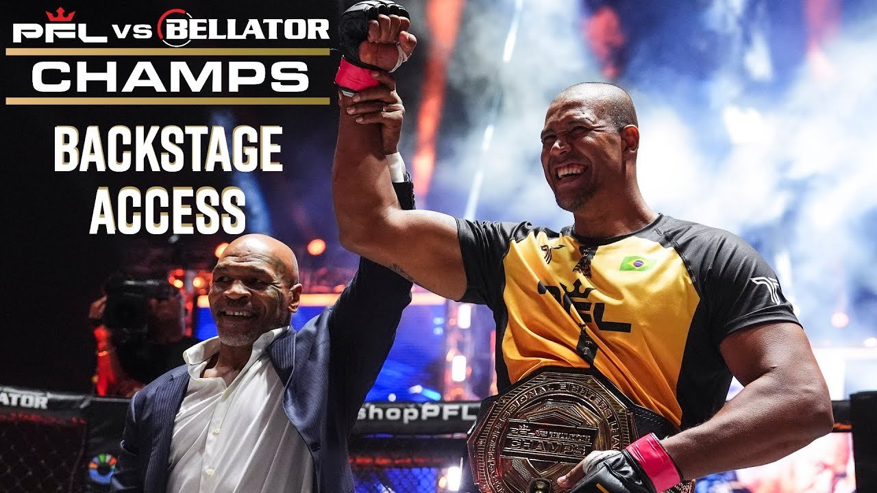 GO BEHIND THE SCENES OF PFL VS BELLATOR! - YouTube
