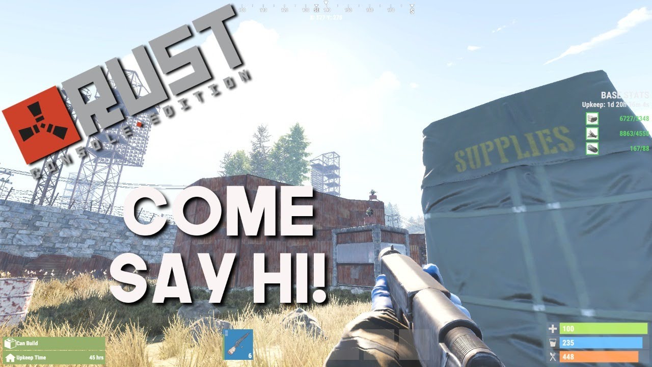 Rust 🏹 Official Pvp Chilling Waiting For 1 03 Rust Console Edition