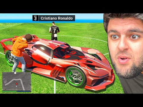 Cristiano Ronaldo -ს ყველა BUGATTI მოვიპარეთ GTA 5 -ში!
