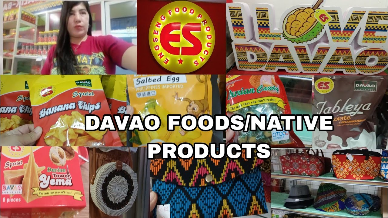 ES FOOD/NATIVE PRODUCTS |PASALUBONG AREA |DAVAO CITY #davaocity # ...