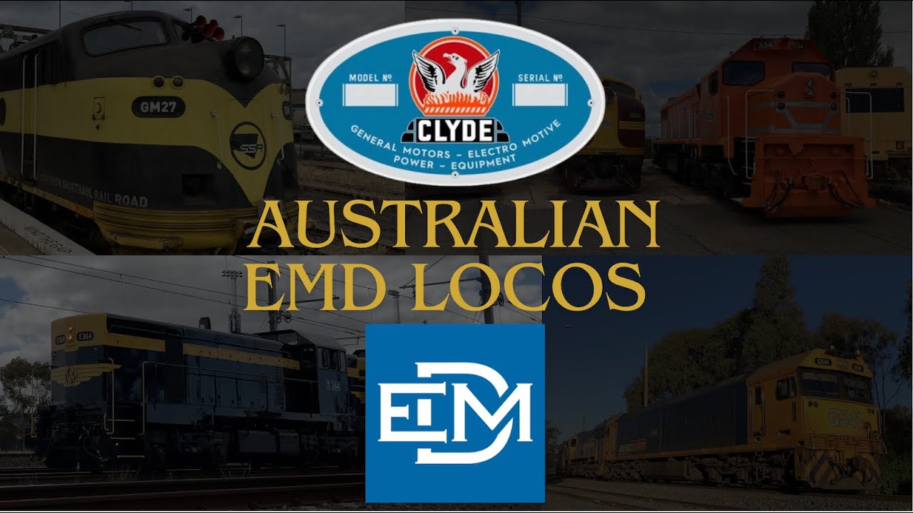 Aussie EMD Locomotives | Part 1 - YouTube