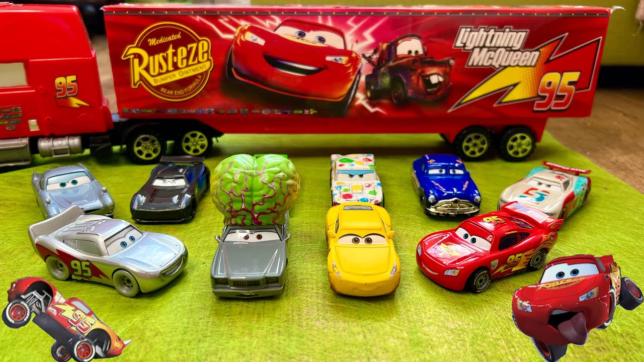Disney Pixar Cars in Box: Doug Frankel, Lightning McQueen, Jackson ...