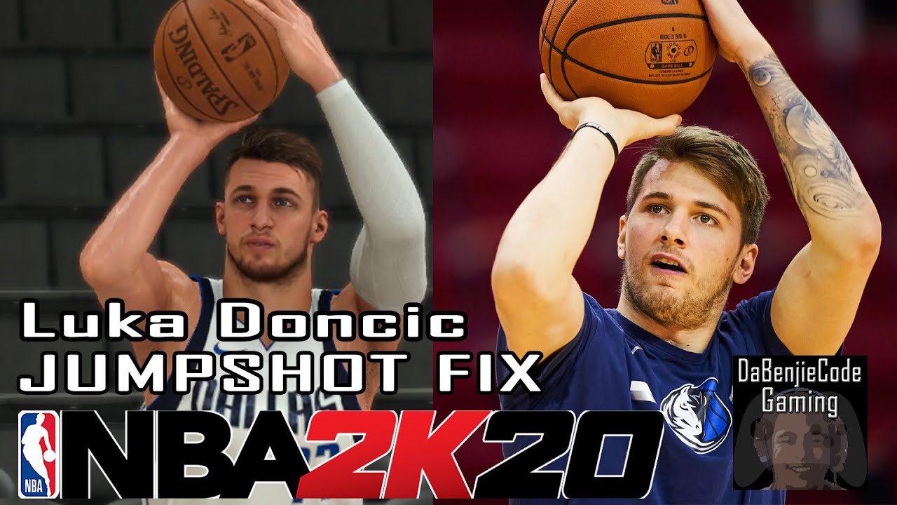 Luka Doncic NBA 2K20 Jumpshot Refix - YouTube