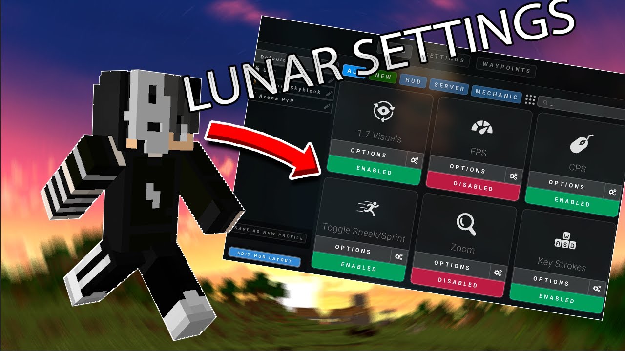 MELHORES MODS PARA PVP DO LUNAR CLIENT,Minha Render Sony Vegas e OBS ...