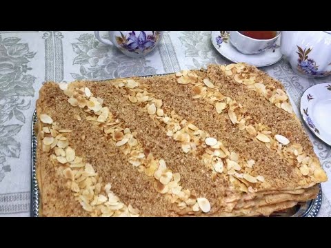 НАПОЛЕОН ПО СЕМЕЙНОМУ РЕЦЕПТУ ШИКАРНЫЙ || со ВКУСОМ СГУЩЕНКИ! Мы все так  любим )