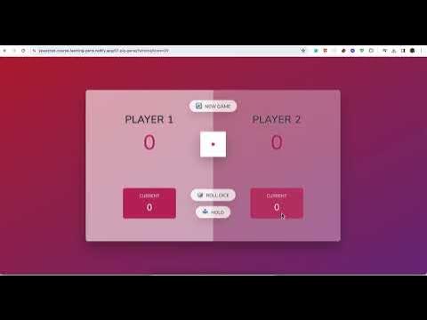 🚀 JavaScript Course Learning Parts - Pig Game Project - YouTube