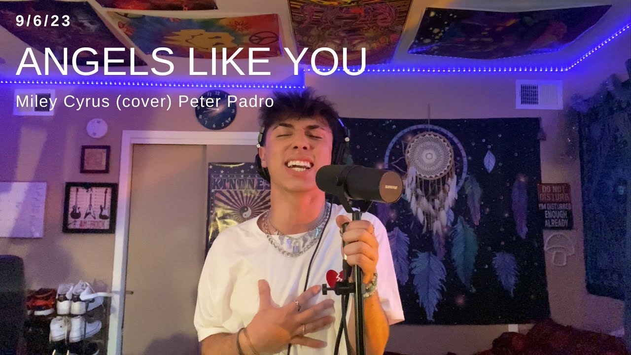 Angels Like You - Miley Cyrus - Peter Michael (Cover) - YouTube